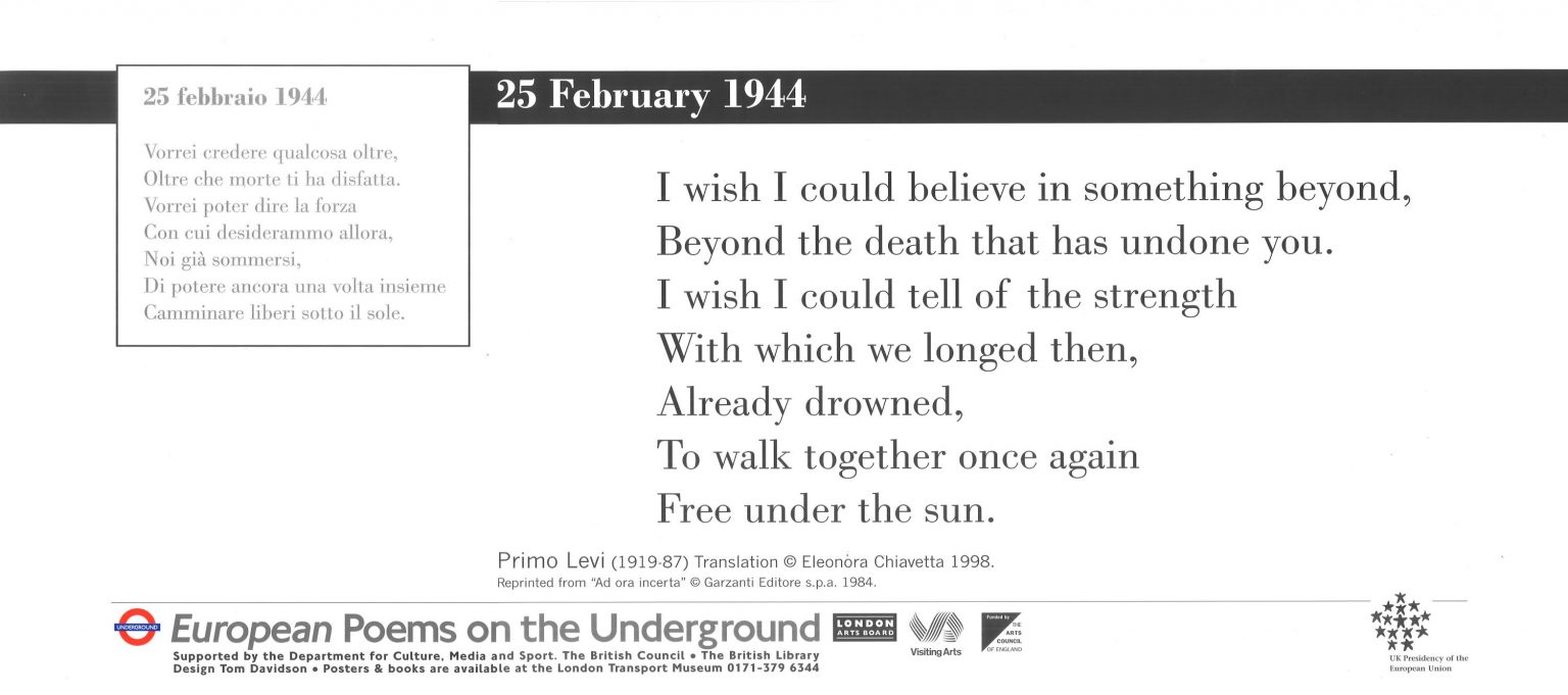 Poems on the Underground - Poems on the Underground