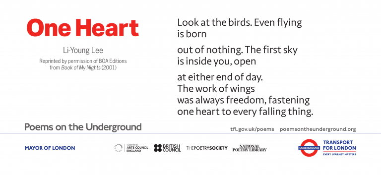 One Heart – Poems on the Underground